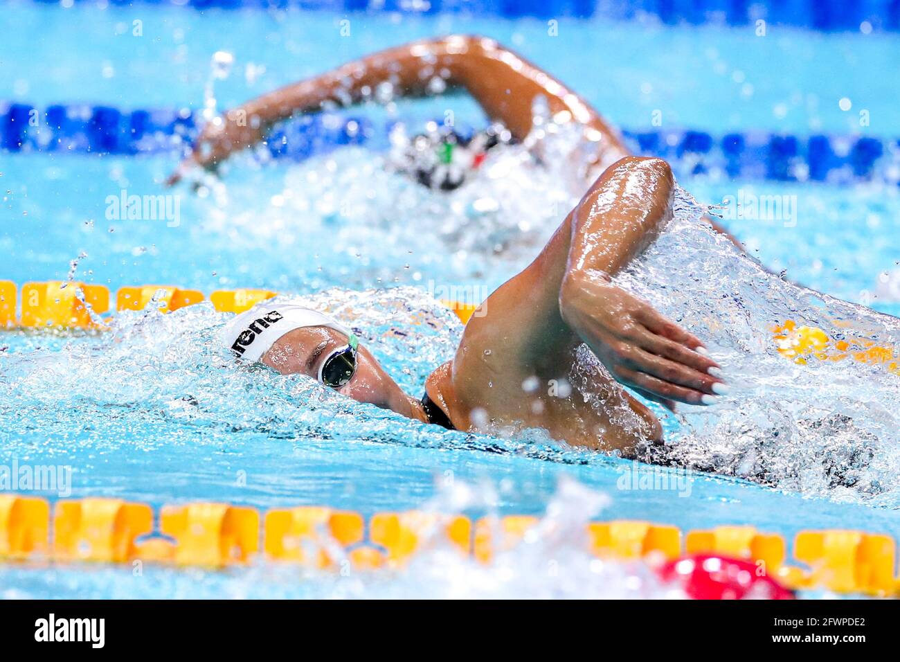 BUDAPEST, HUNGARY - MAY 23: Anna Egorova of Russia competing at the ...