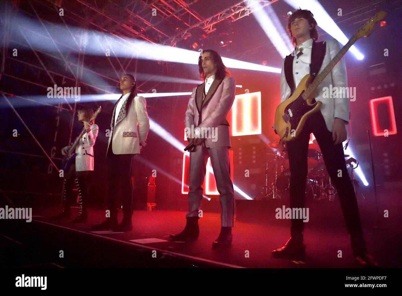 Maneskin eurovision 2021 hi-res stock photography and images - Alamy