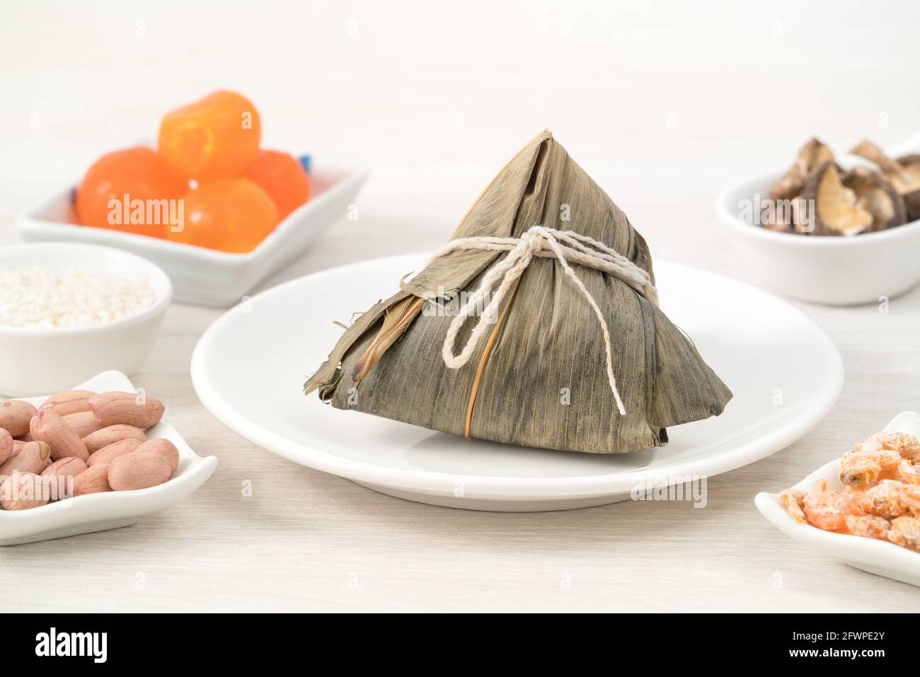 Zongzi. Rice dumpling for Chinese traditional Dragon Boat Festival ...
