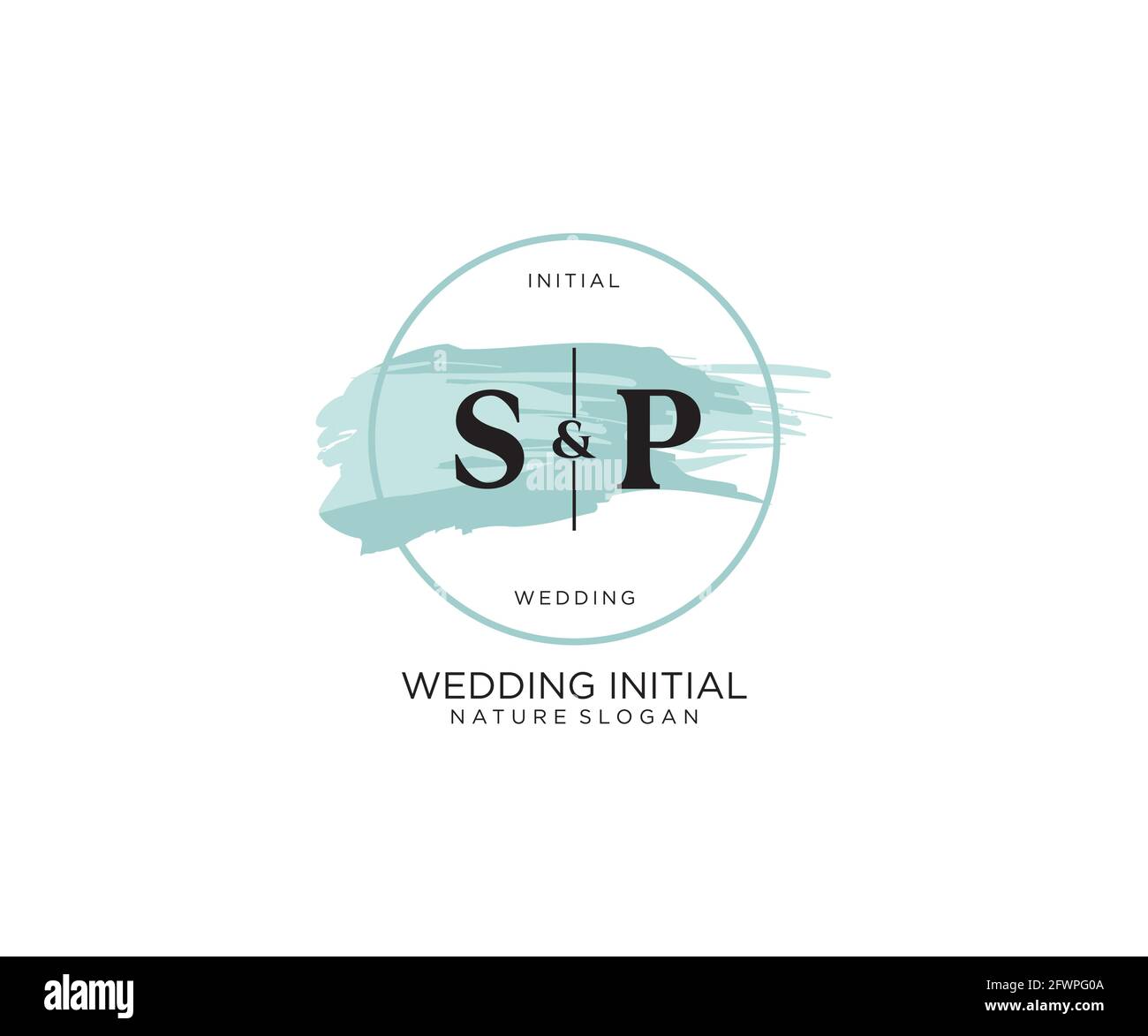 SP Letter Beauty vector initial logo, handwriting logo of initial ...