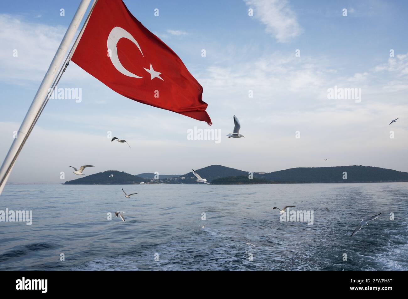 Boat trip on the Sea of Marmara along the Princes' Islands near ...
