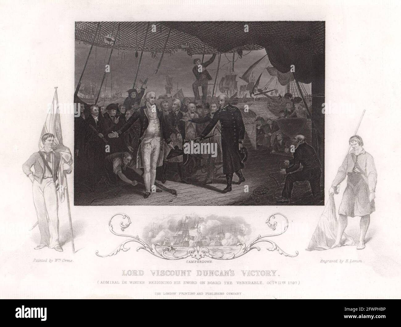 Lord viscount admiral duncan of camperdown hi-res stock photography and ...