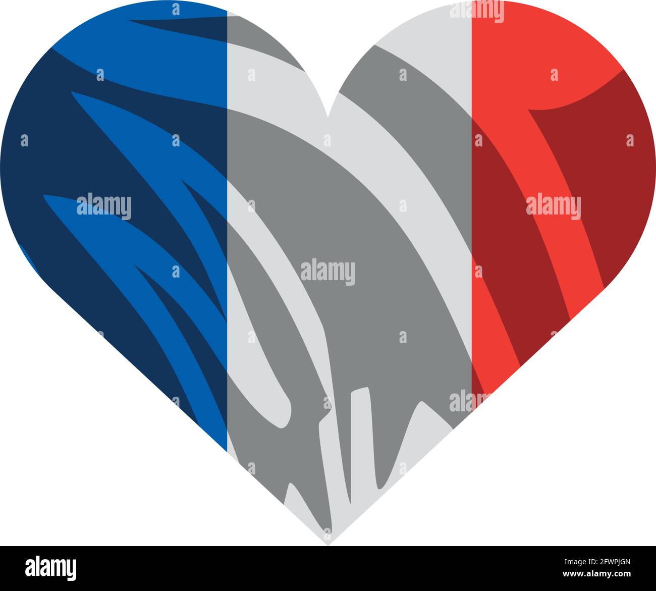 Love france traditional french national Stock Vector Images - Alamy