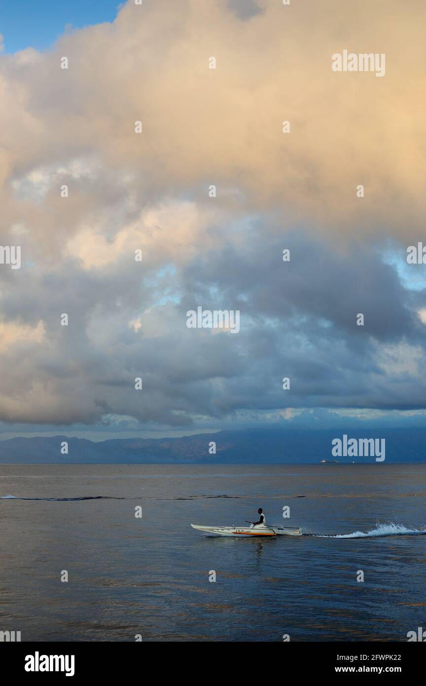 Panagsama Beach Moalboal Cebu Province Philippines Stock Photo - Alamy