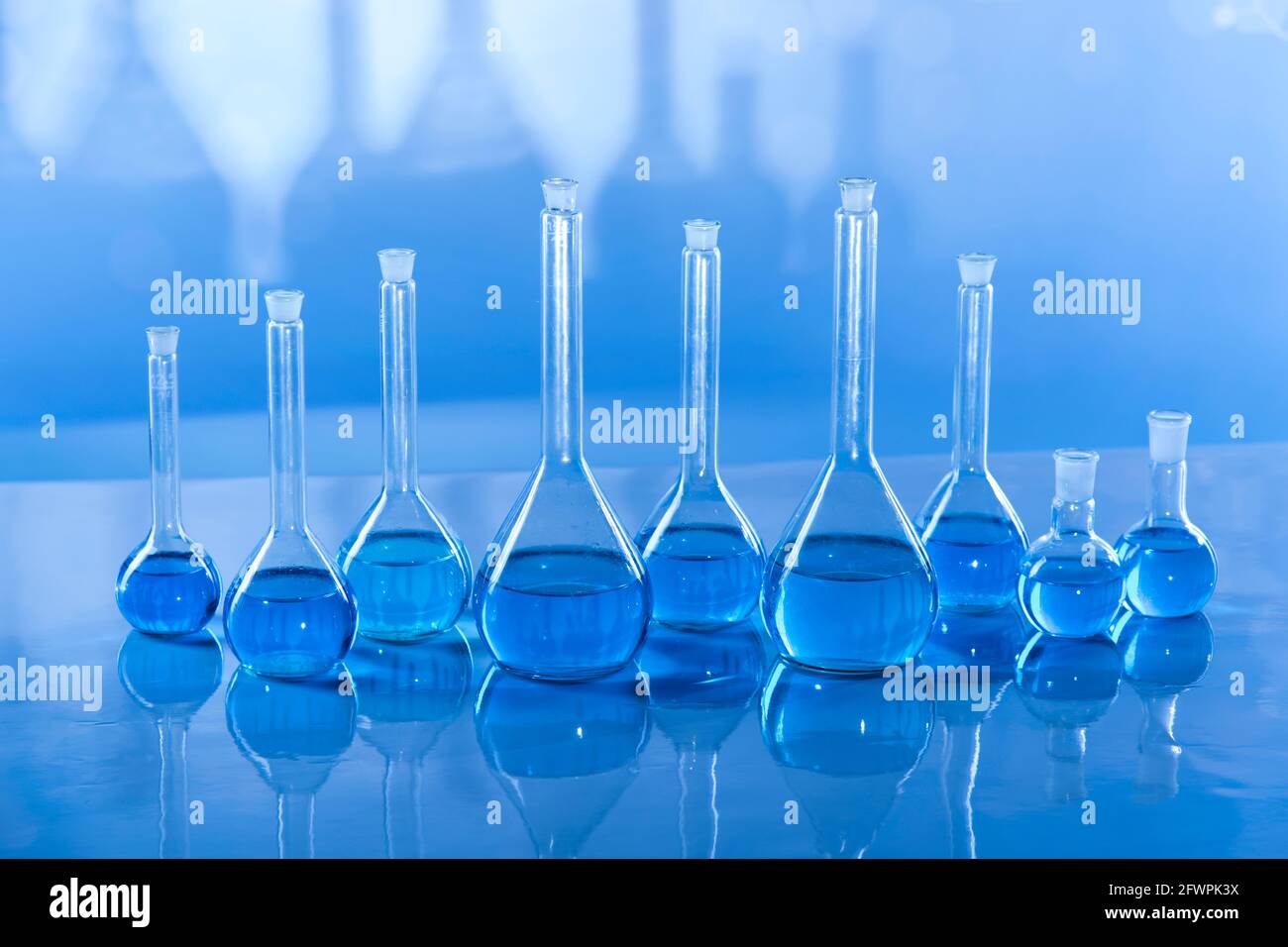 Science experiment,Laboratory equipment, Development background Stock ...