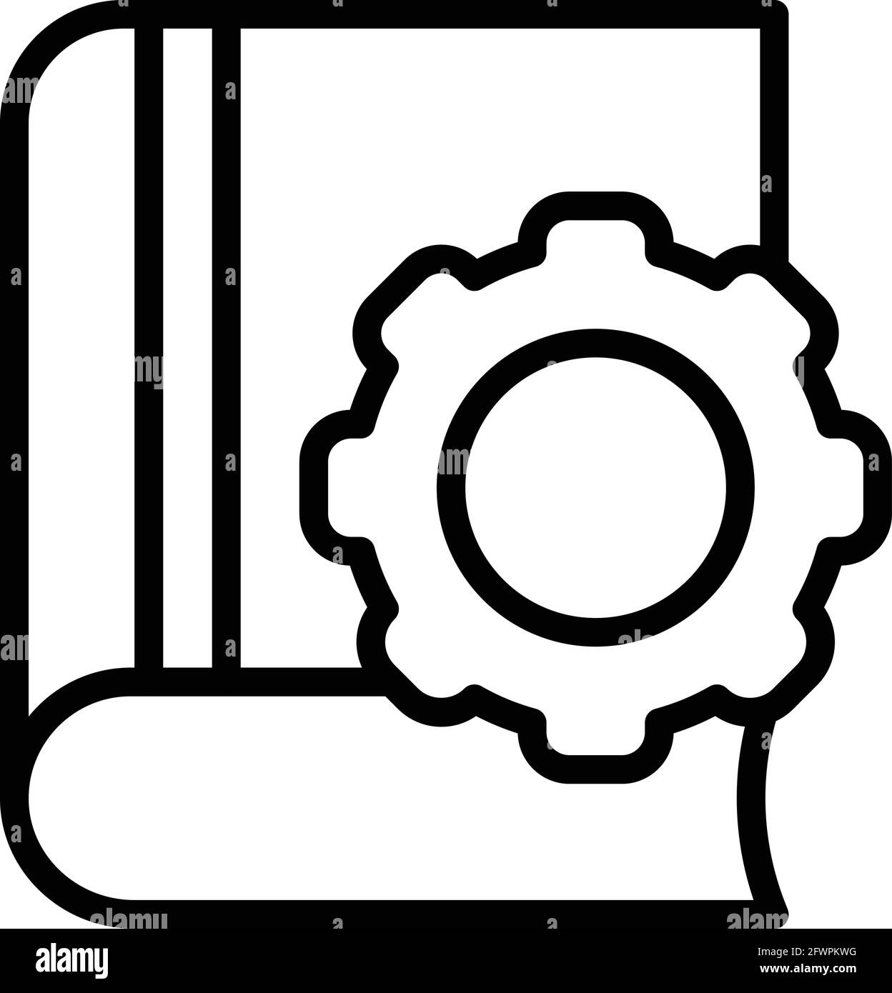 Education tutorials icon. Outline Education tutorials vector icon for ...