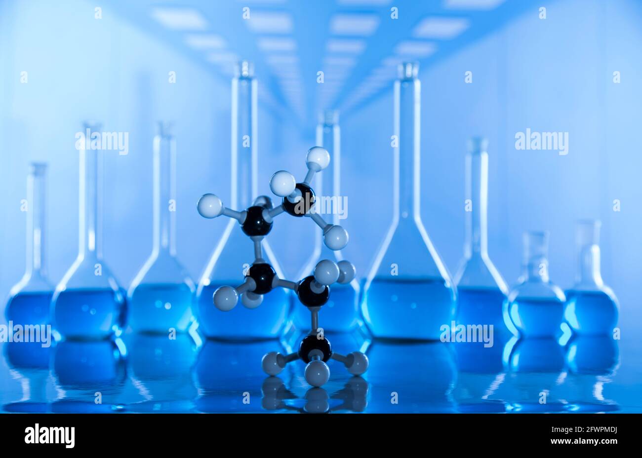 Science experiment,Laboratory equipment, Development background Stock ...