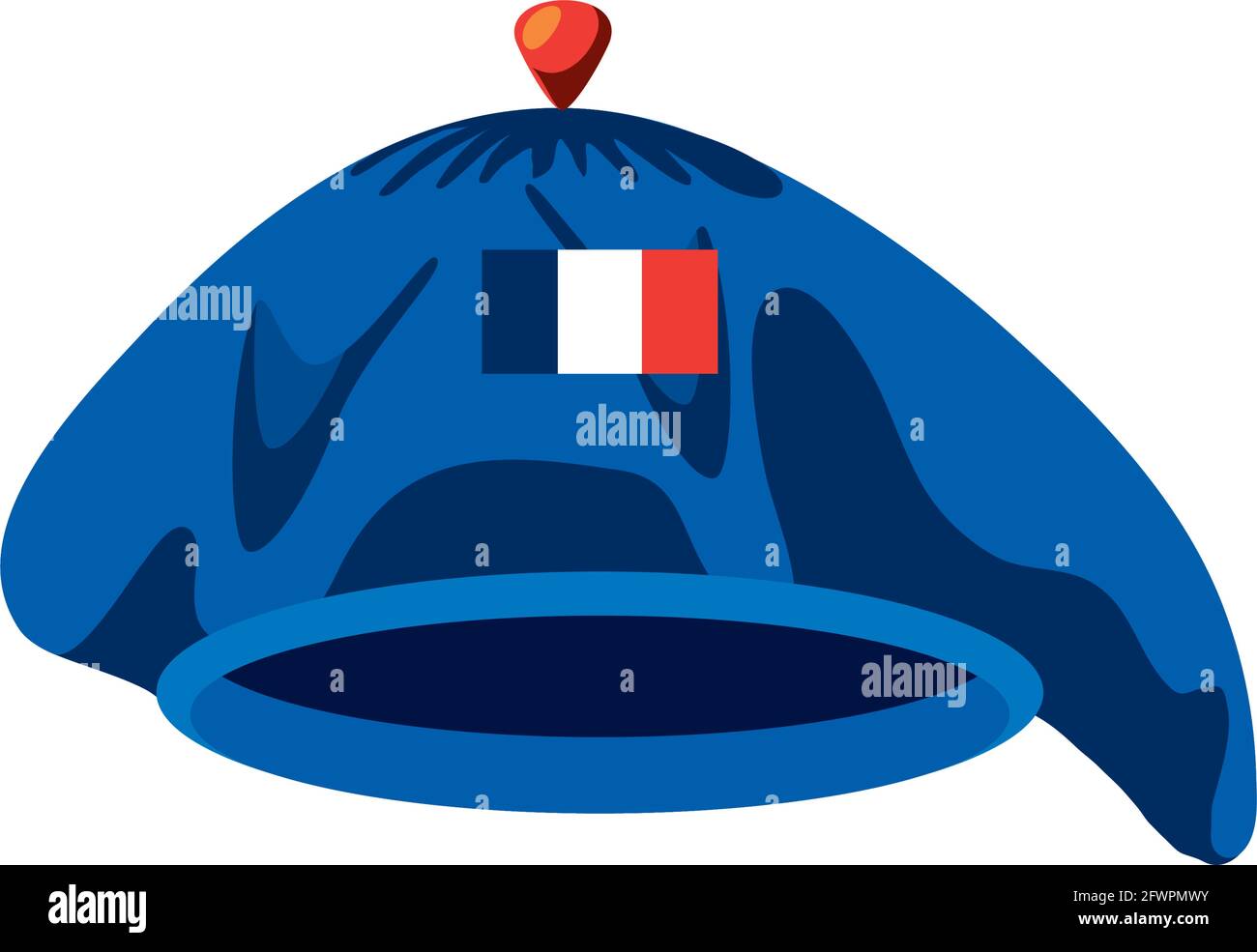 Hat flag traditional cap Stock Vector Images - Alamy
