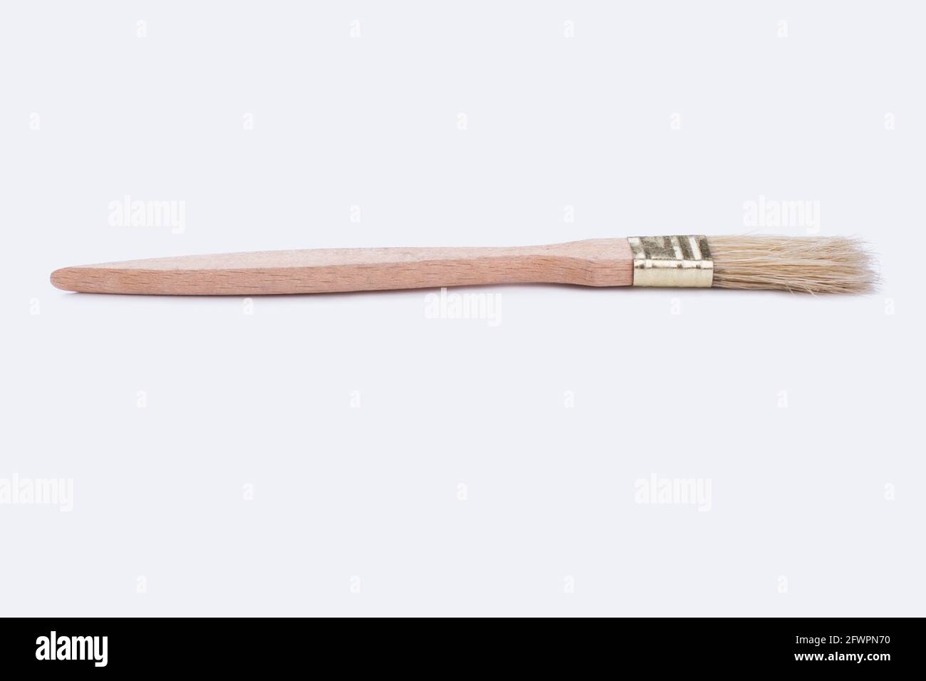 Paint brush with natural bristle Stock Photo - Alamy