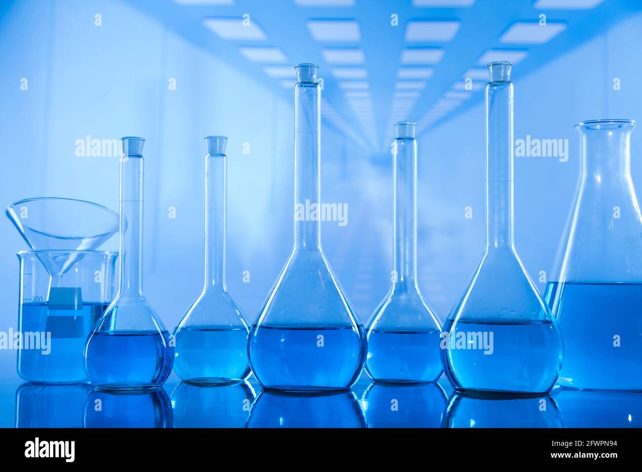 Science experiment,Laboratory equipment, Development background Stock ...