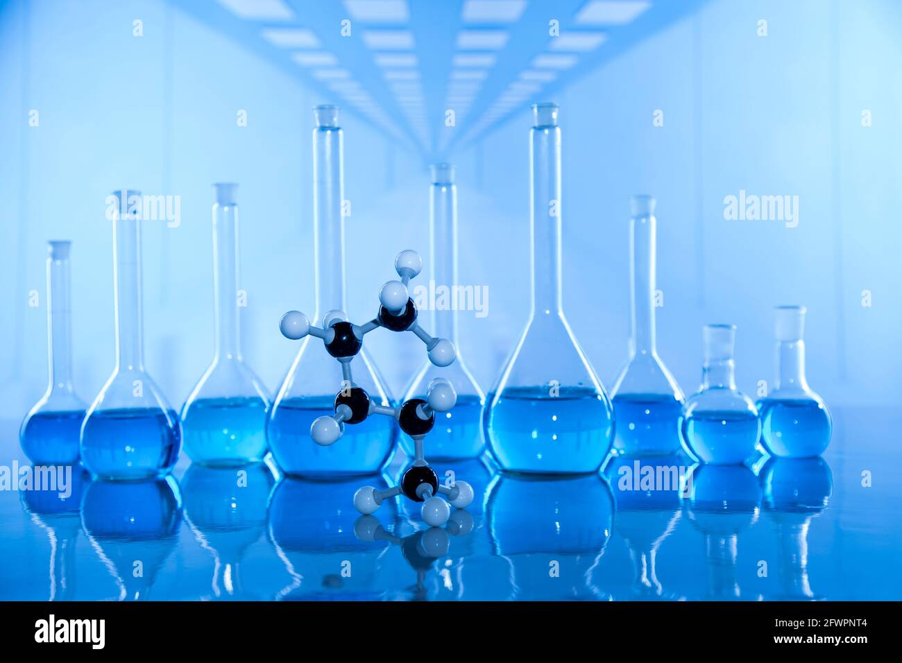 Science experiment,Laboratory equipment, Development background Stock ...