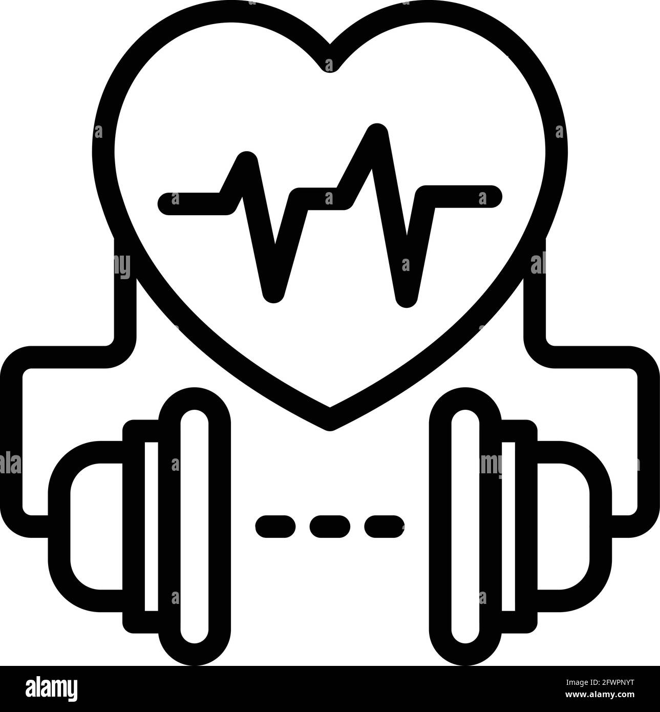 Current defibrillator icon. Outline Current defibrillator vector icon for web design isolated on ...