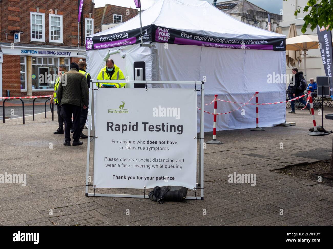 Covid-19 Rapid Testing Walk in Centre, St. Albans Hertfordshire UK ...