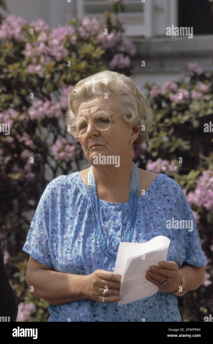 Princess Juliana, June 1981, portraits, The Netherlands, 20th century ...