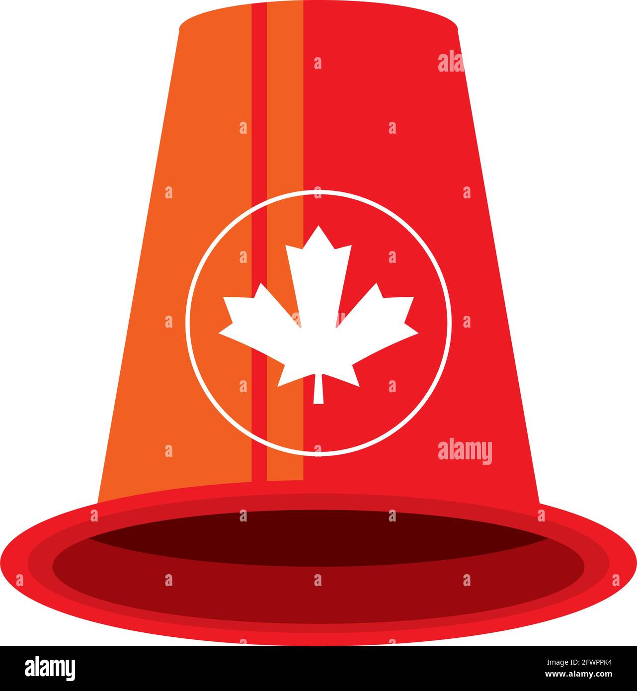 Canadian red hat Cut Out Stock Images & Pictures - Alamy