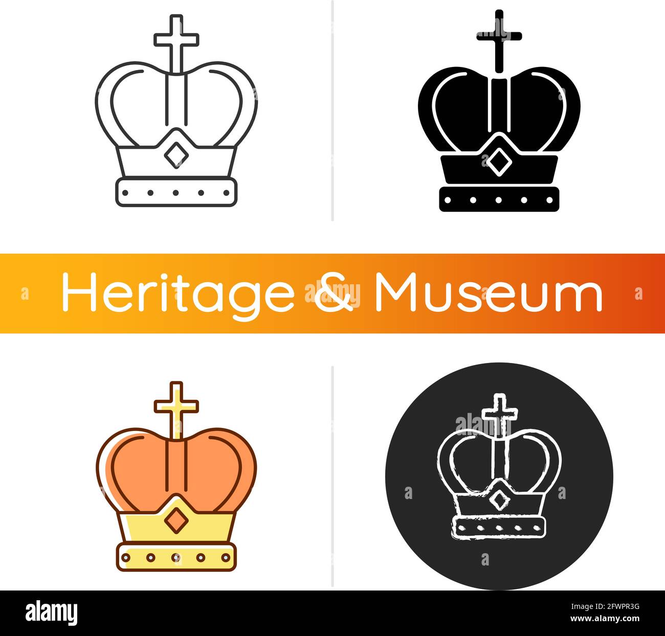 Royal crown icon Stock Vector Image & Art - Alamy