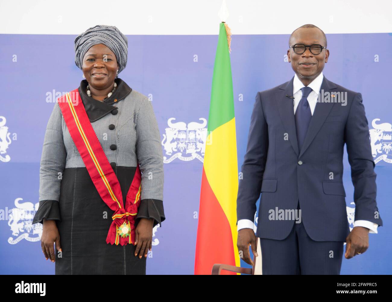 (210524) -- PORTO-NOVO, May 24, 2021 (Xinhua) -- Benin's President ...