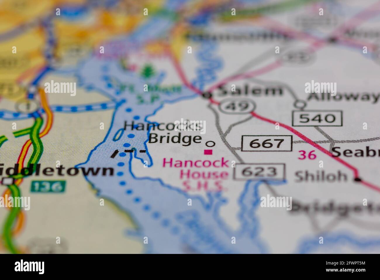 Map of hancocks hi-res stock photography and images - Alamy