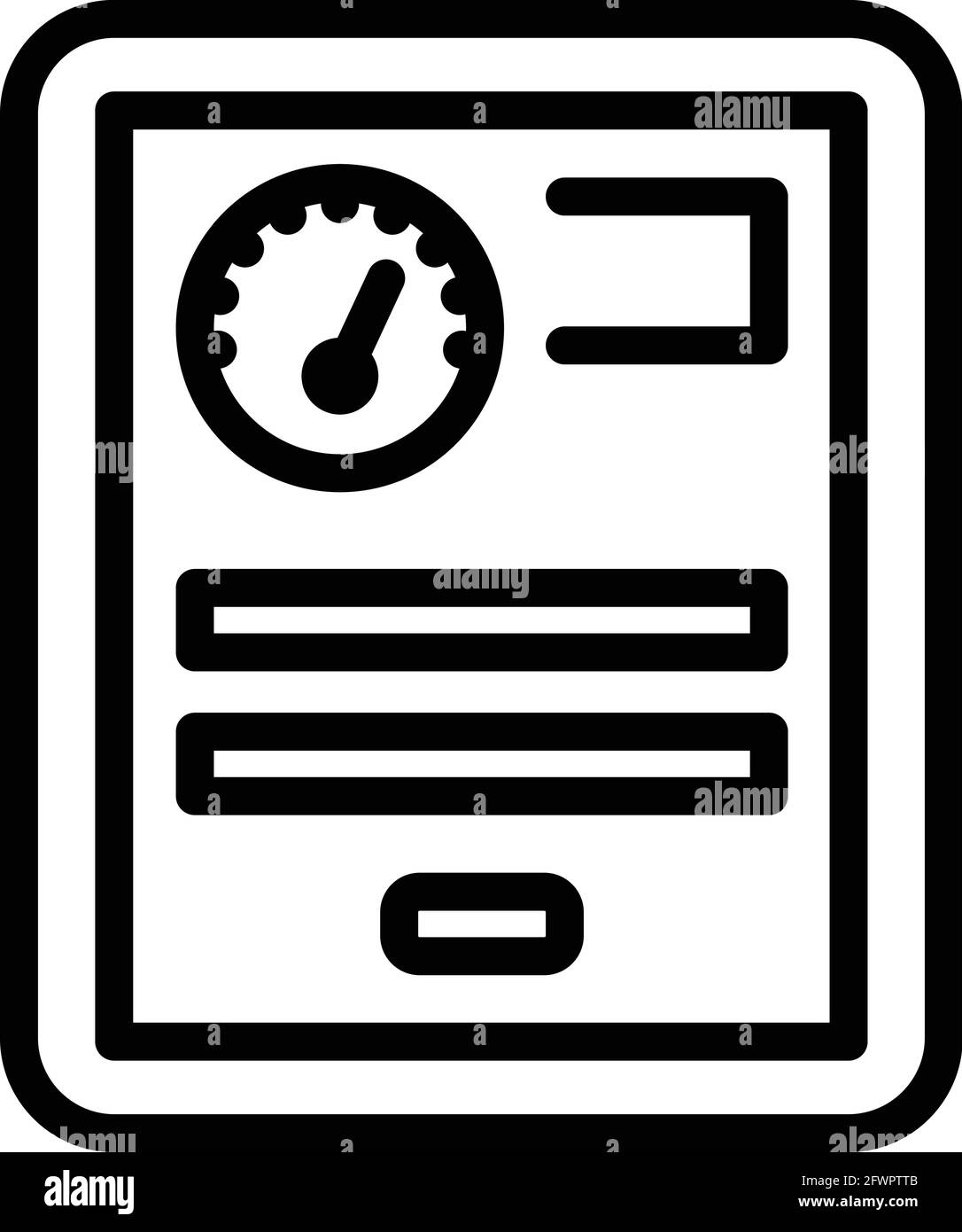 Wireless system vehicle icon. Outline Wireless system vehicle vector ...