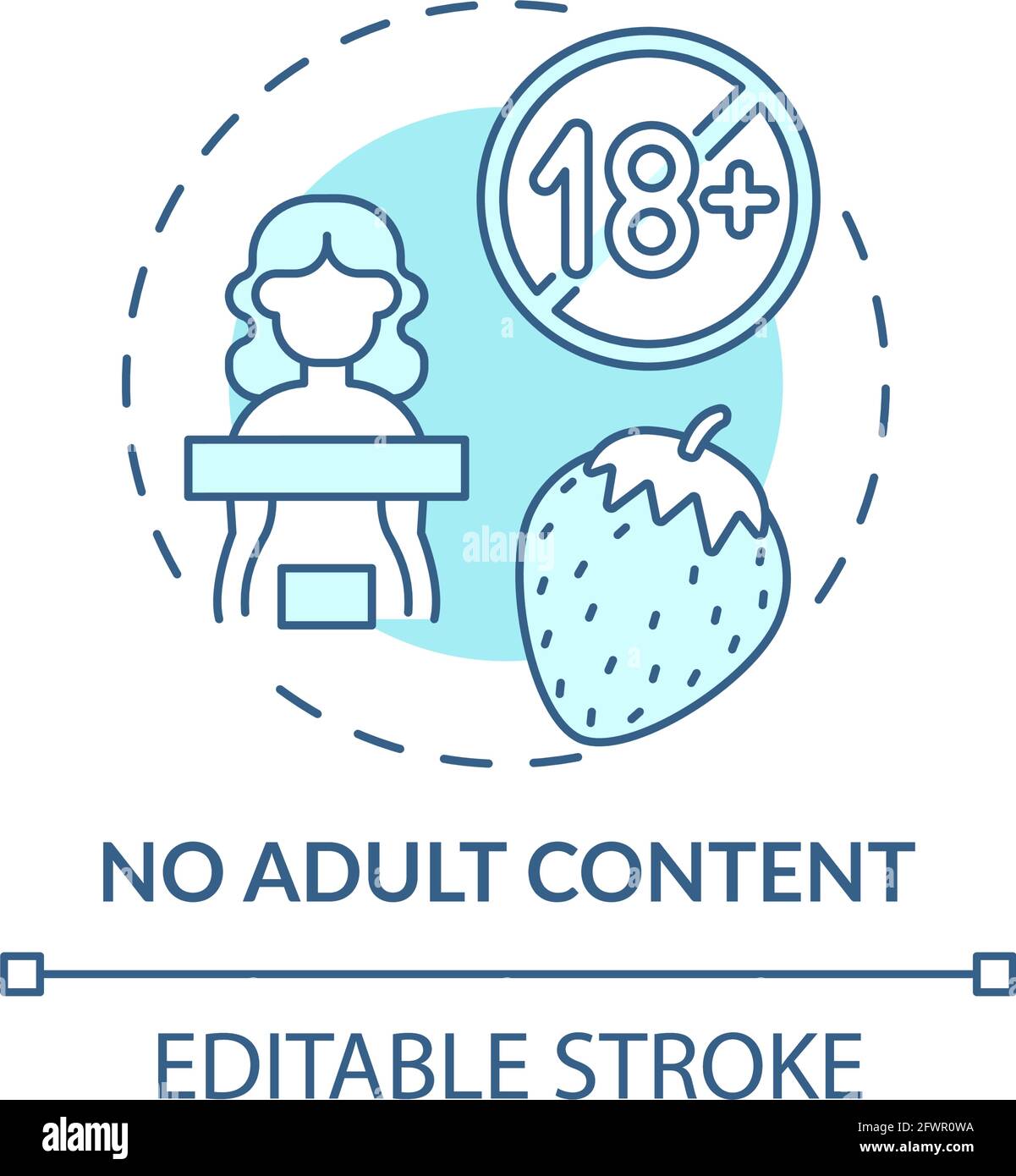 Block content social media Stock Vector Images - Alamy