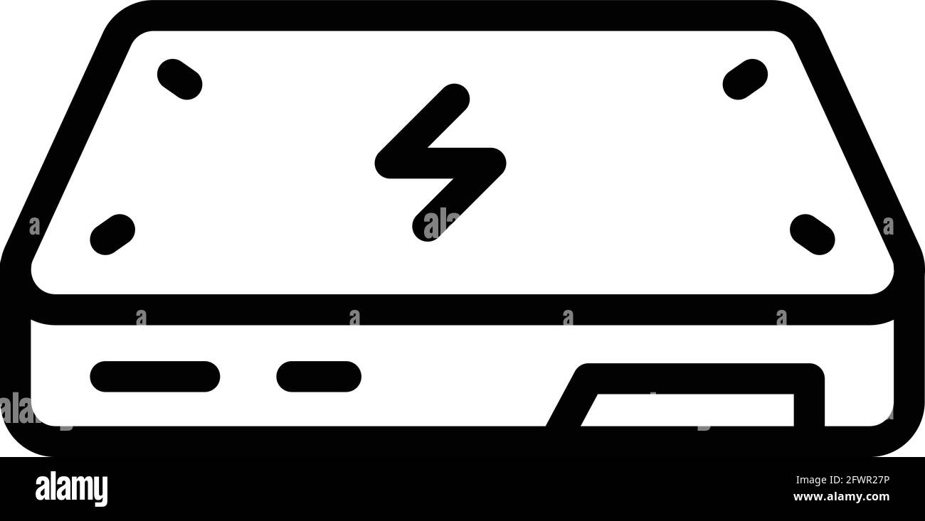 Laptop configuration icon. Outline Laptop configuration vector icon for ...