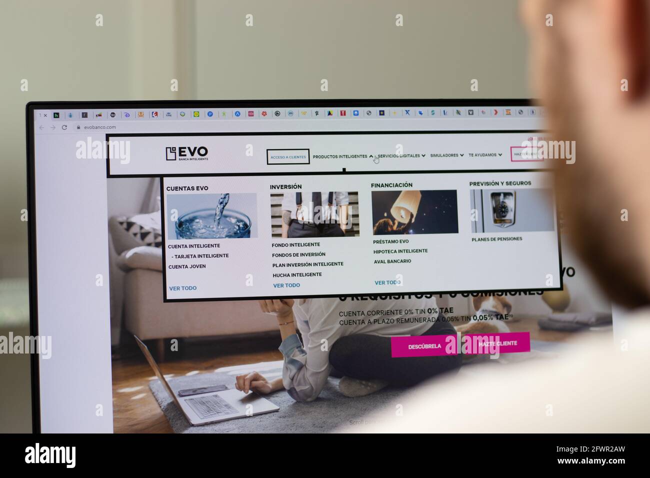 Evo business company logo hi-res stock photography and images - Alamy