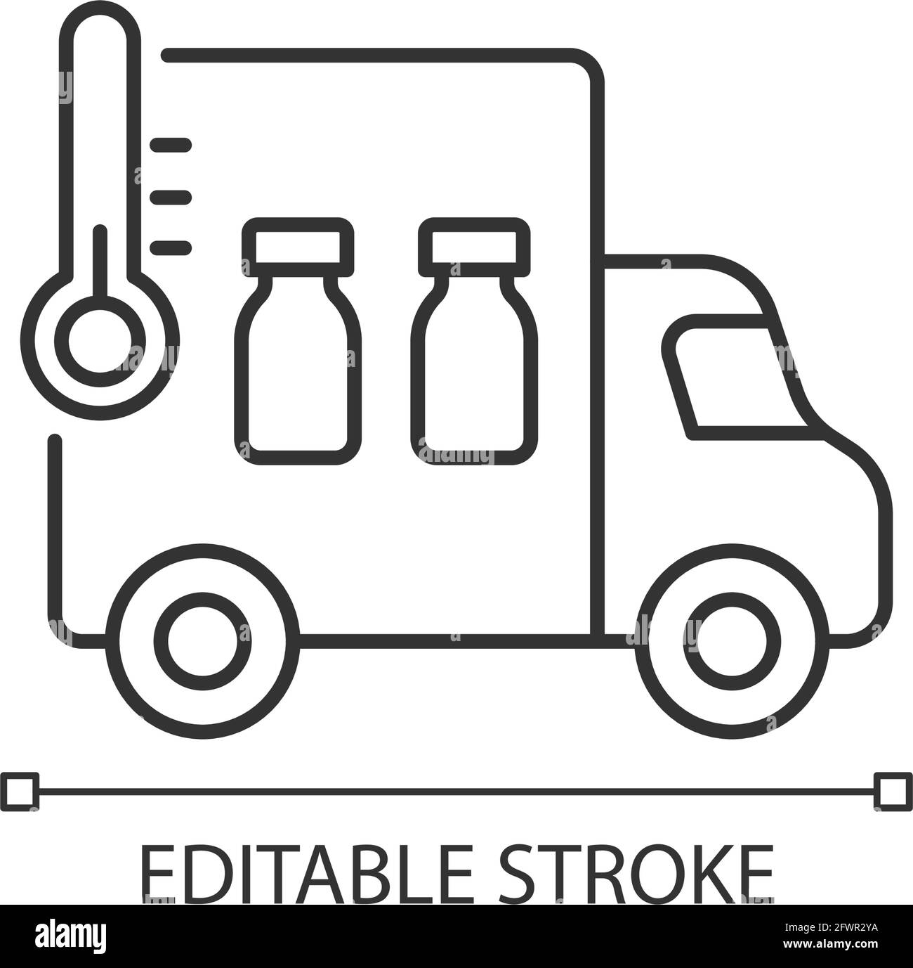 Vaccine storage distribution icon hi-res stock photography and images ...