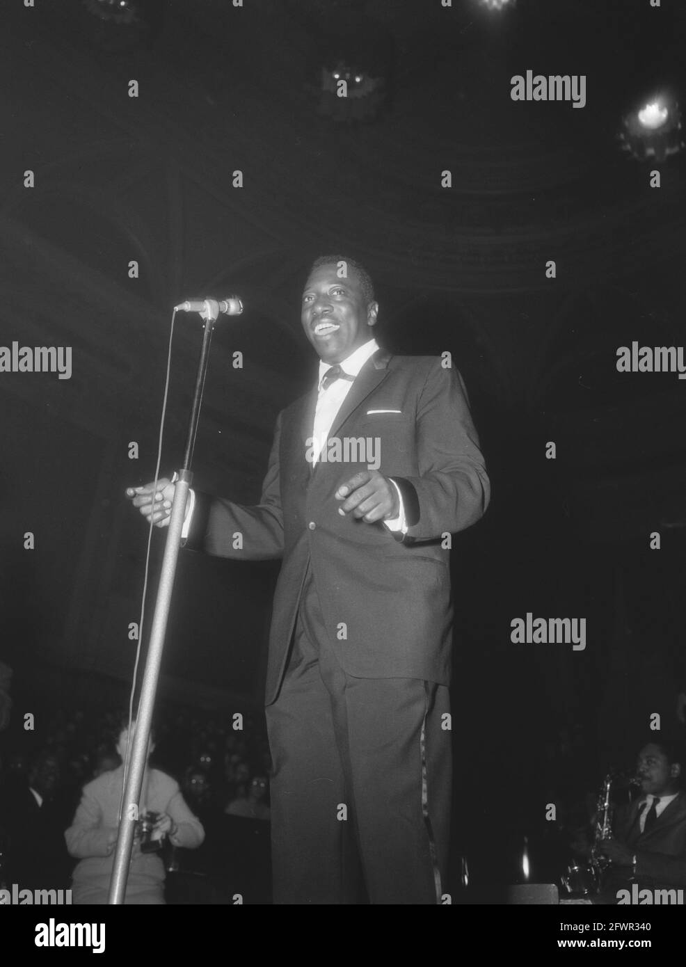 Night concert by Count Basie in the concert hall in Amsterdam, Joe ...