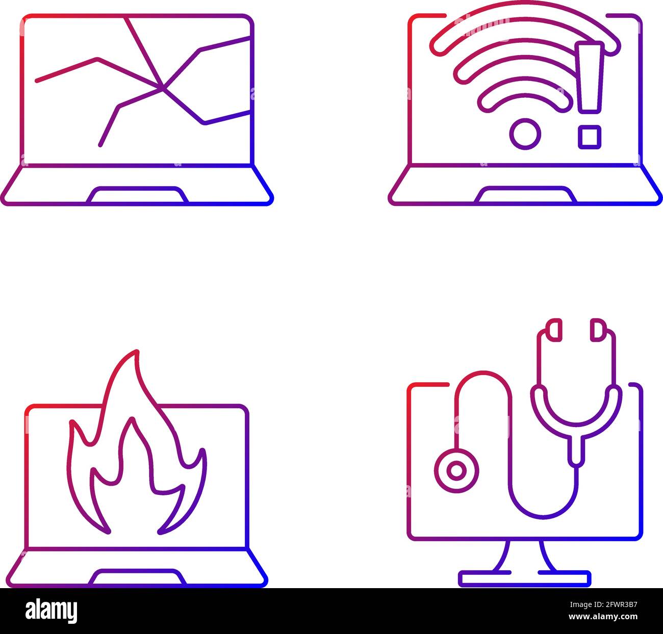 Hardware issues Cut Out Stock Images & Pictures - Alamy