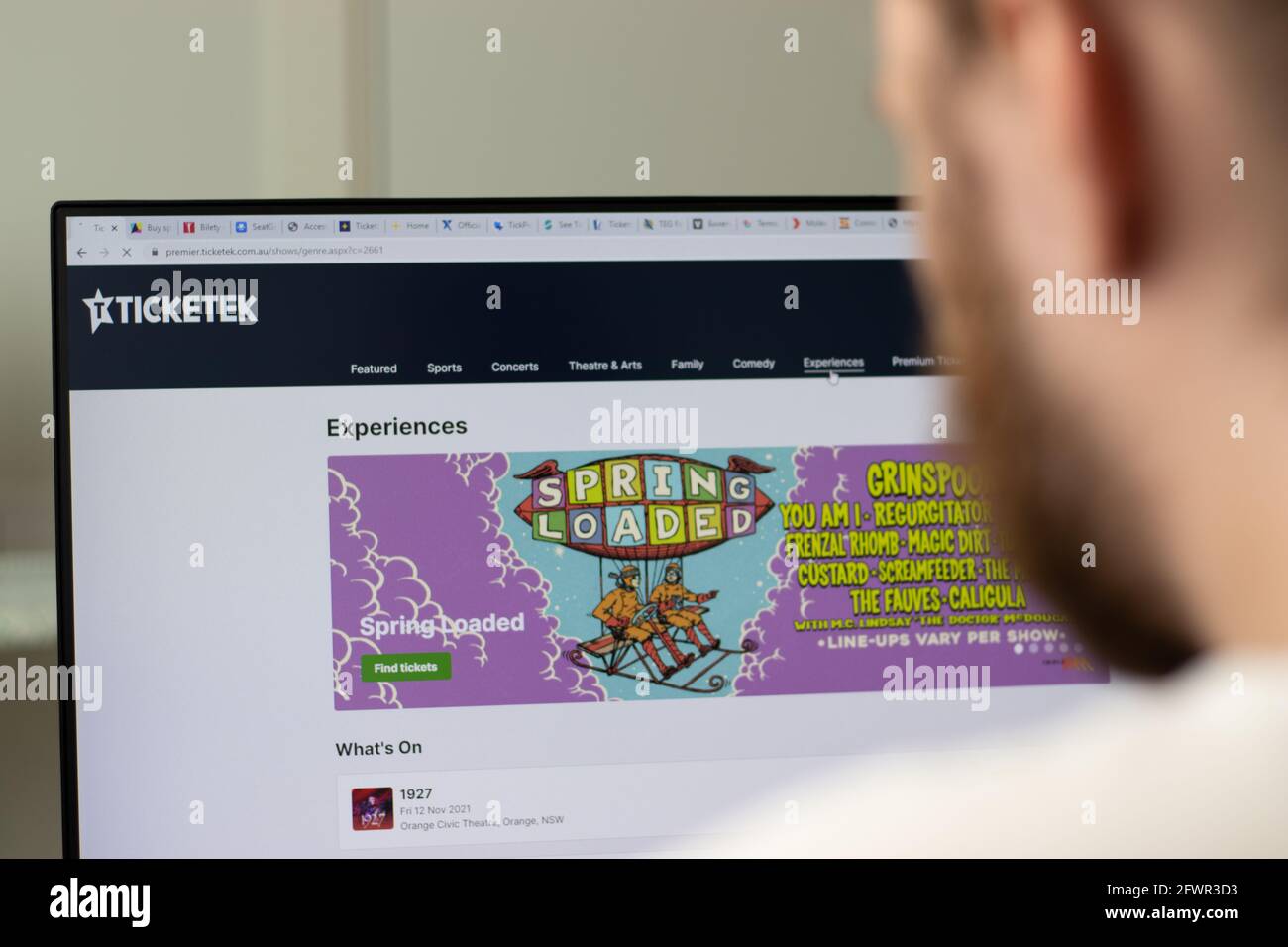 Ticketek hi-res stock photography and images - Alamy