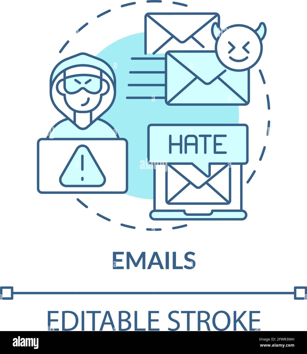 Emails concept icon Stock Vector Image & Art - Alamy Emails concept icon Stock Vector Image & Art - Alamy
