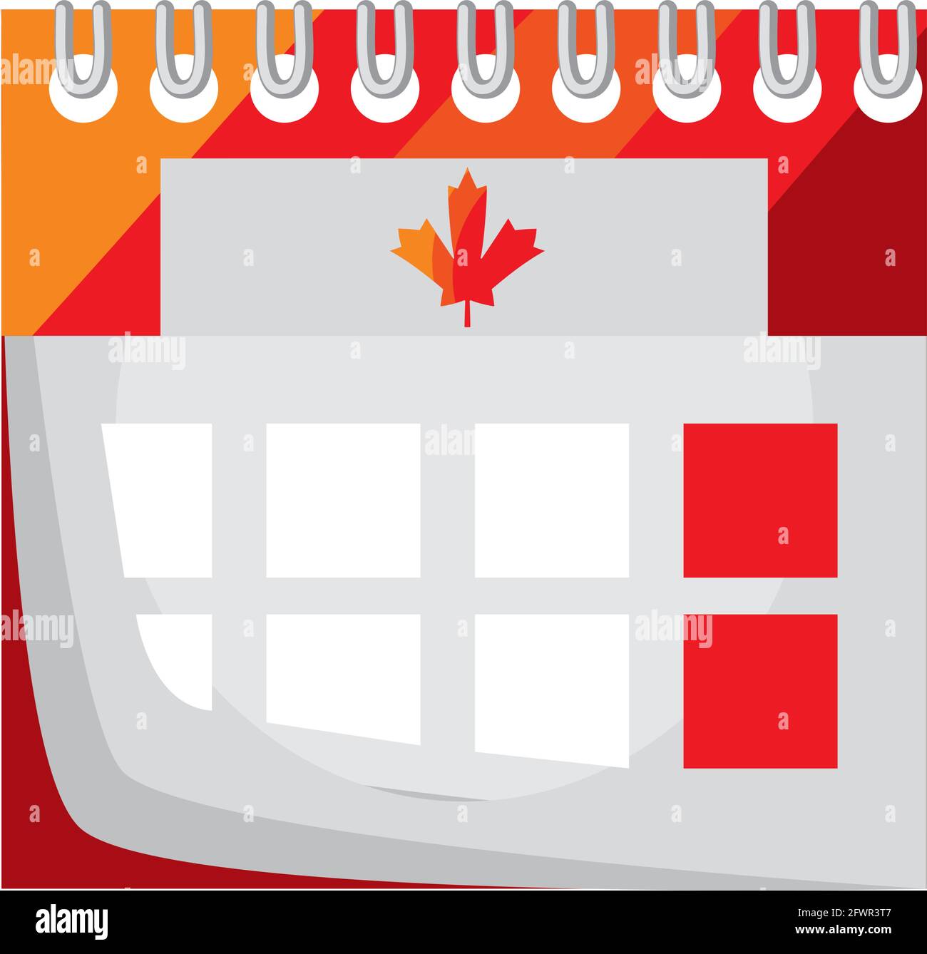 canadian calendar celebration Stock Vector Image & Art - Alamy
