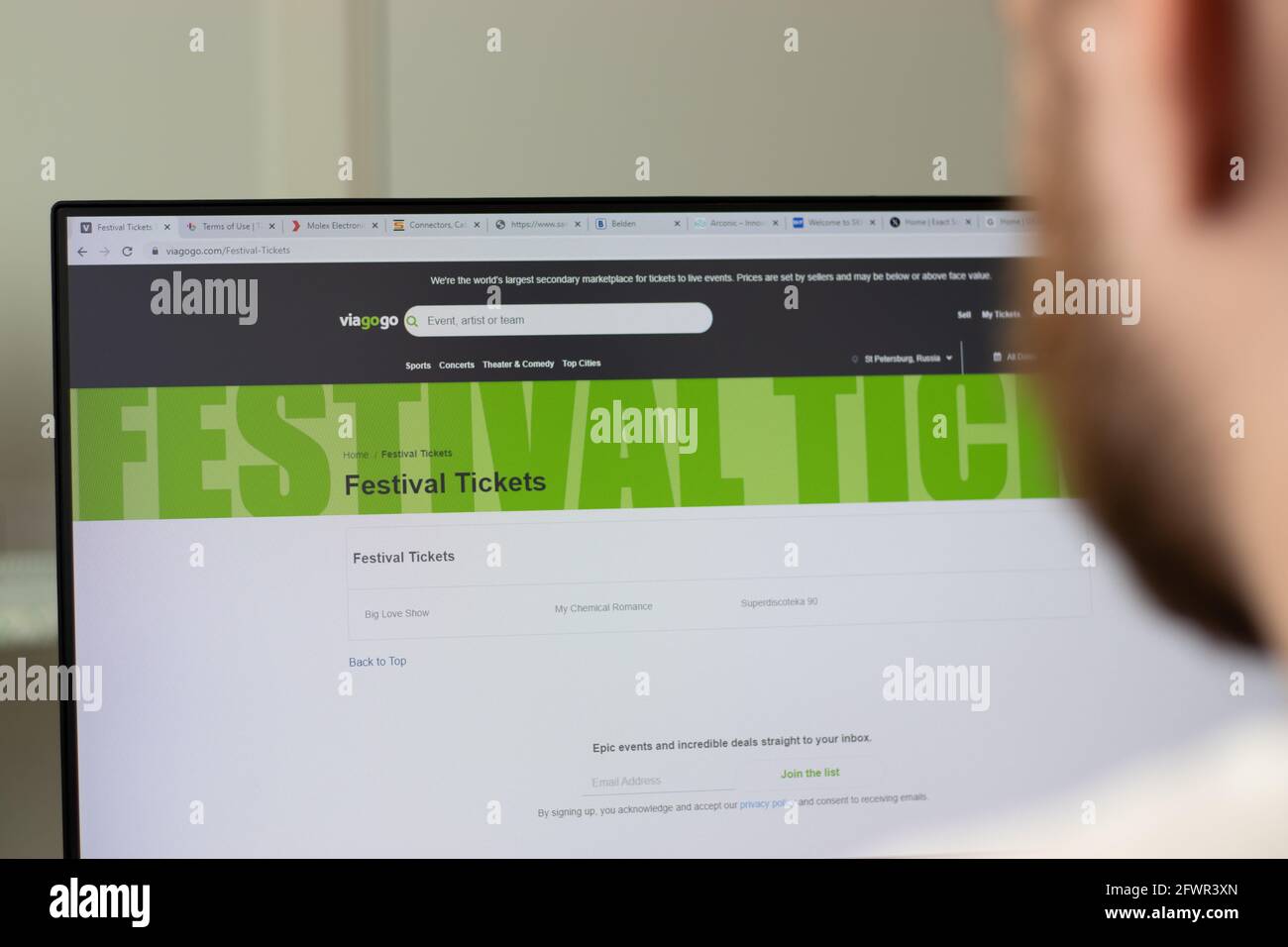 Viagogo logo hi-res stock photography and images - Alamy