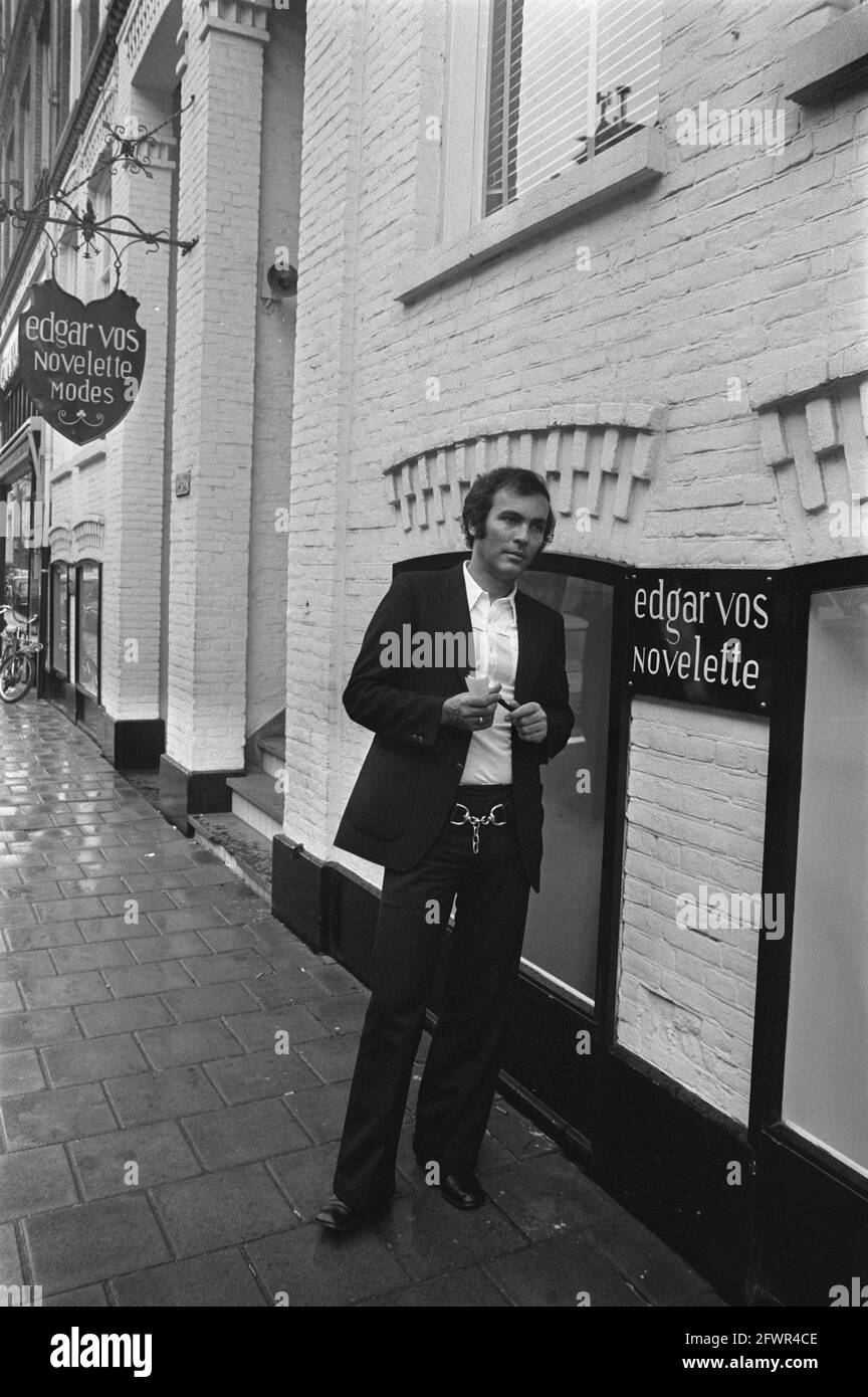 Couturier Edgar Vos of Novelette, September 8, 1970, couturiers ...