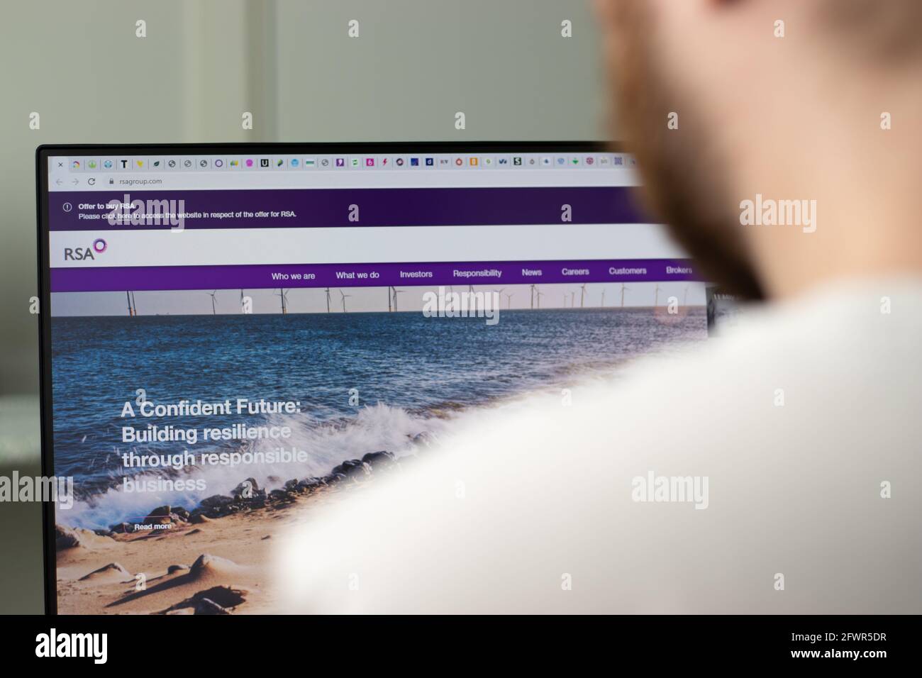 Rsa logo hi-res stock photography and images - Alamy