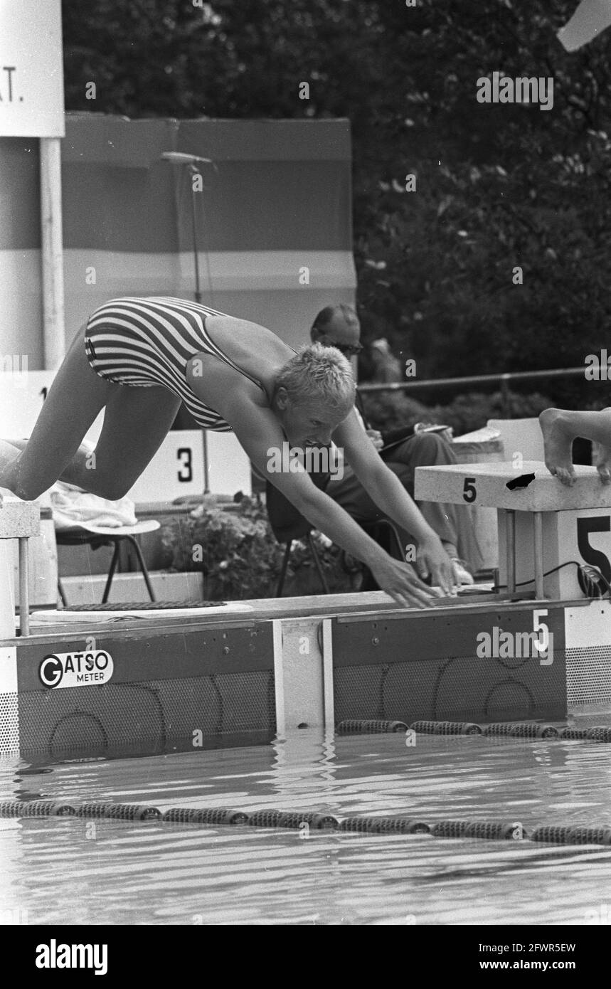 National Swimming Championships in Kolpabad at Vlaardingen Hansje ...
