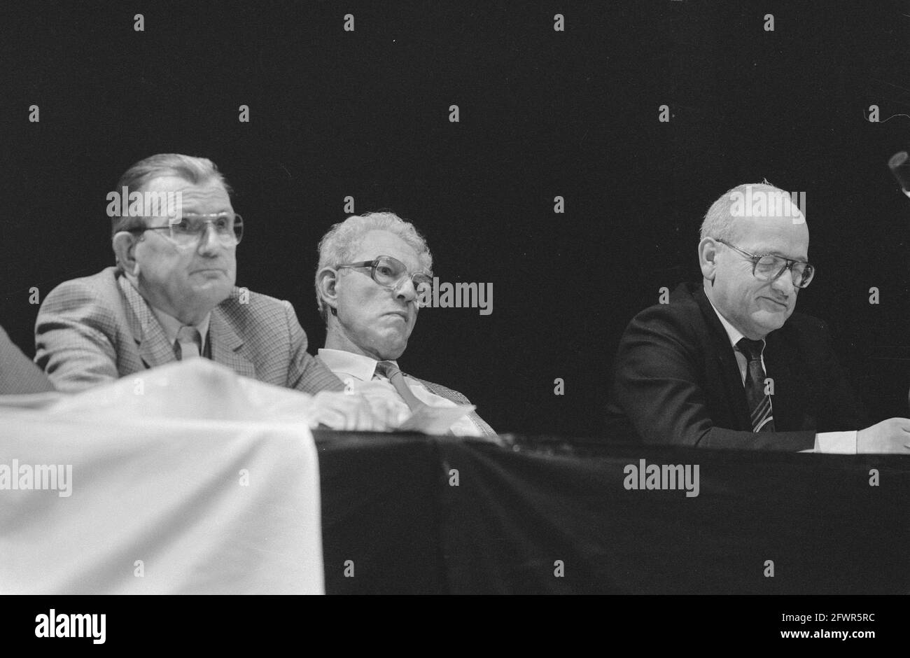 Farewell party chairman henk hoekstra said farewell hi-res stock ...