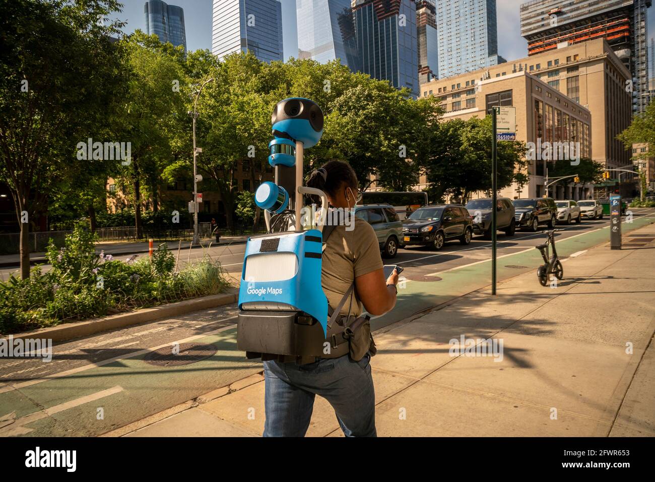Google street view neighborhood hi-res stock photography and images - Alamy