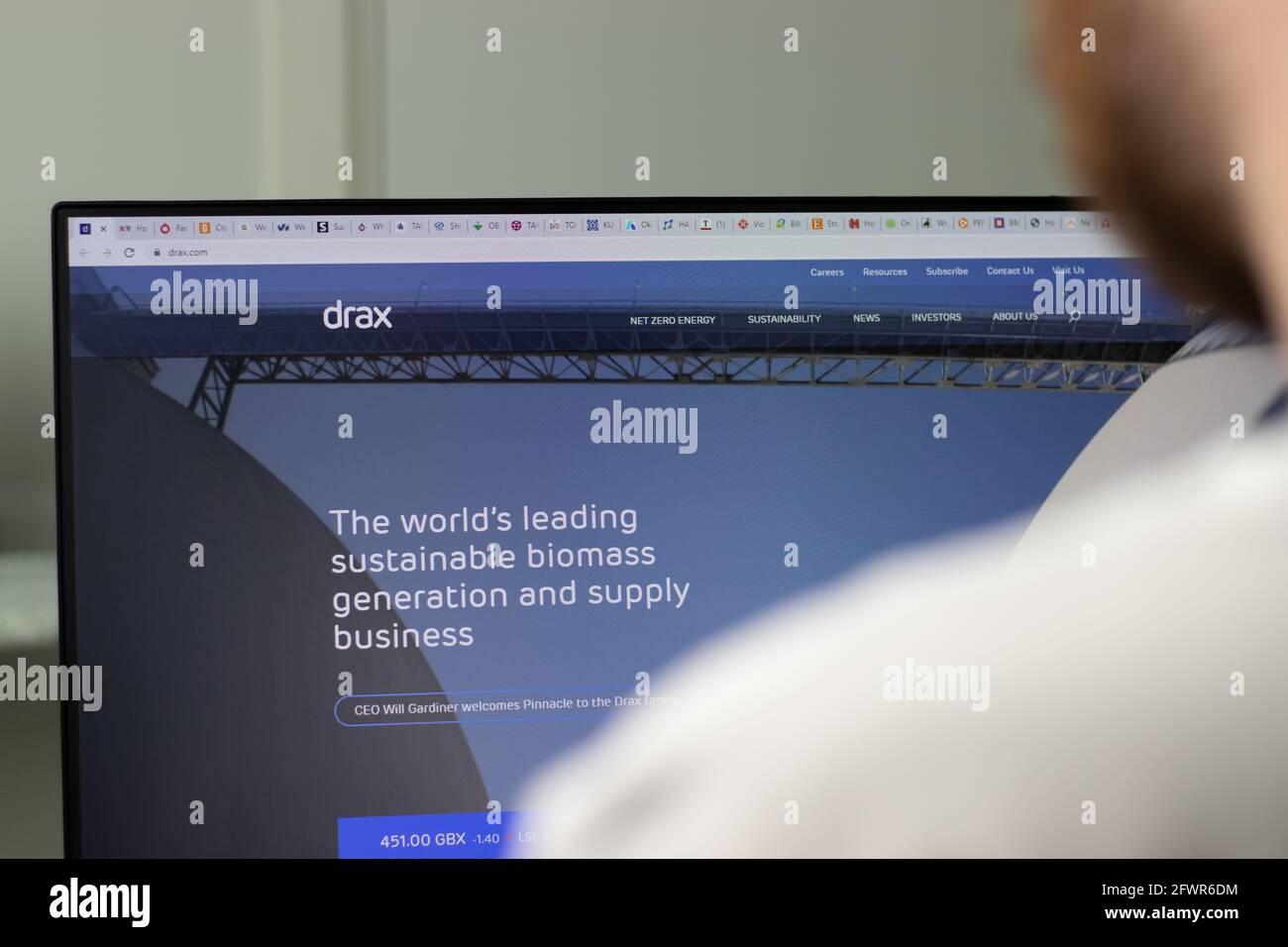 Drax group hi-res stock photography and images - Alamy