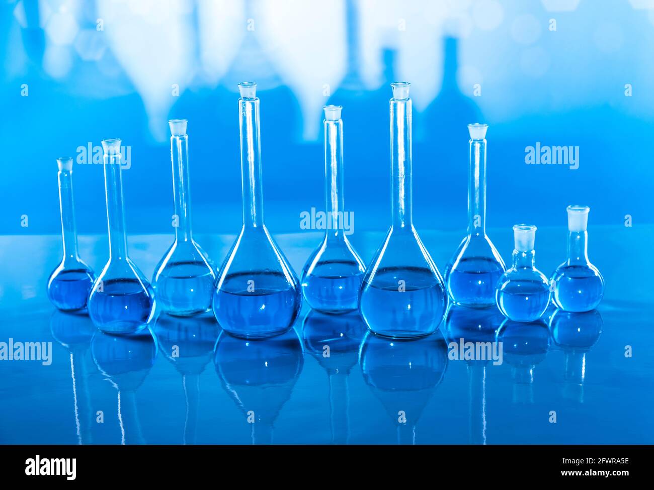 Science experiment,Laboratory equipment, Development background Stock ...