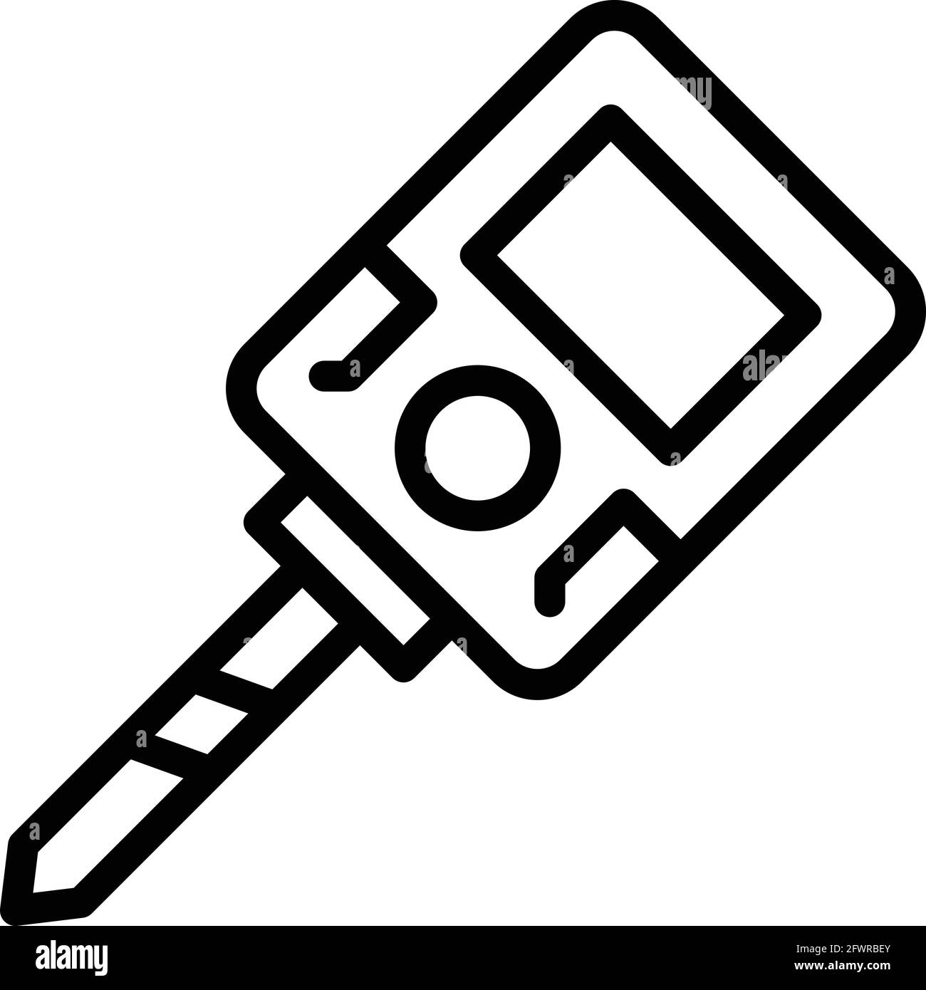 Acidity ph meter icon. Outline Acidity ph meter vector icon for web ...