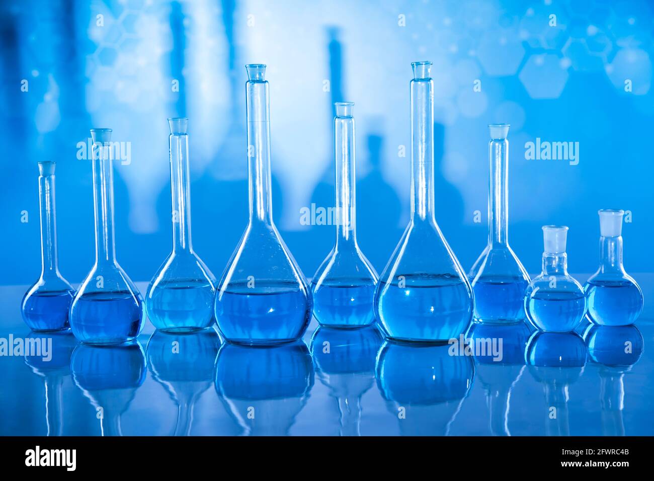 Science experiment,Laboratory equipment, Development background Stock ...
