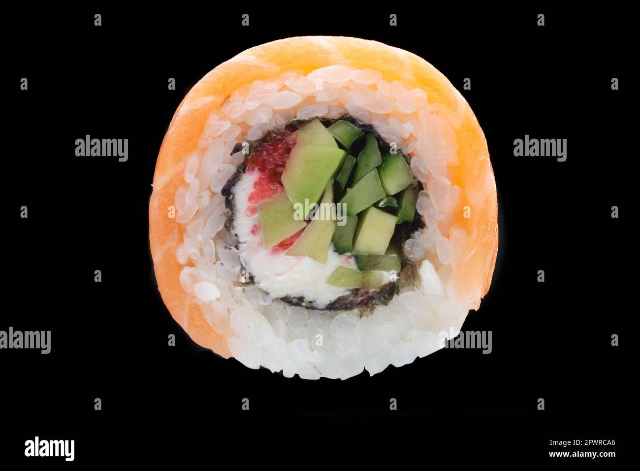 One sushi roll hi-res stock photography and images - Alamy