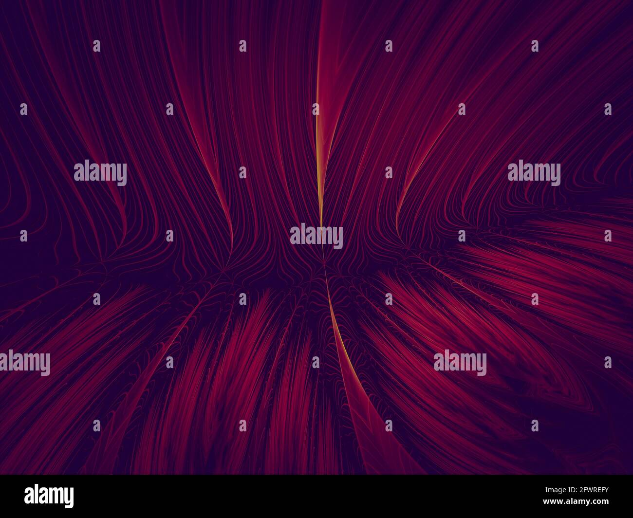 Creative background plant leaves, waves and sinuous shapes, decorative ...