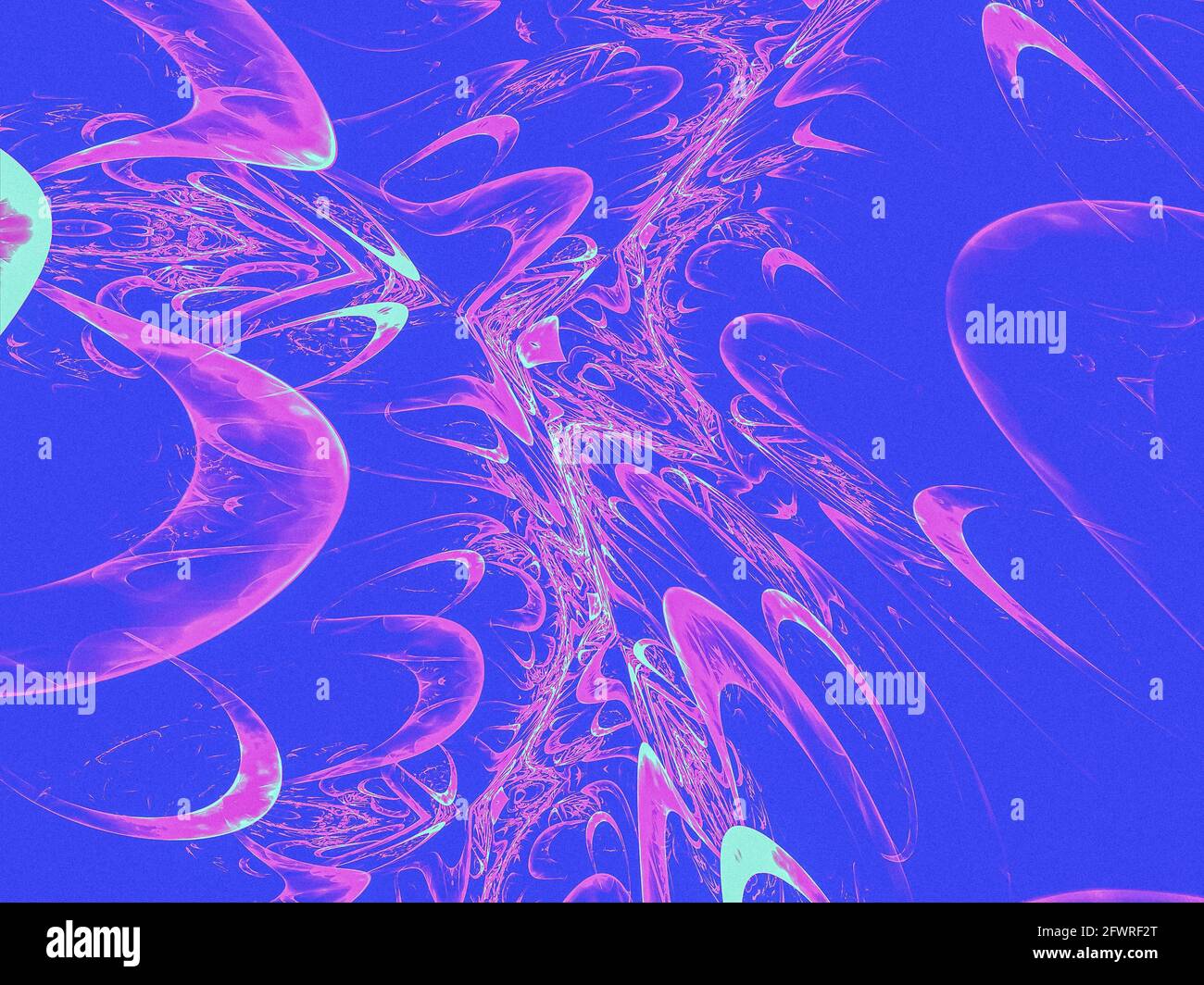 Creative background with powerful and bright abstract sun, waves and ...