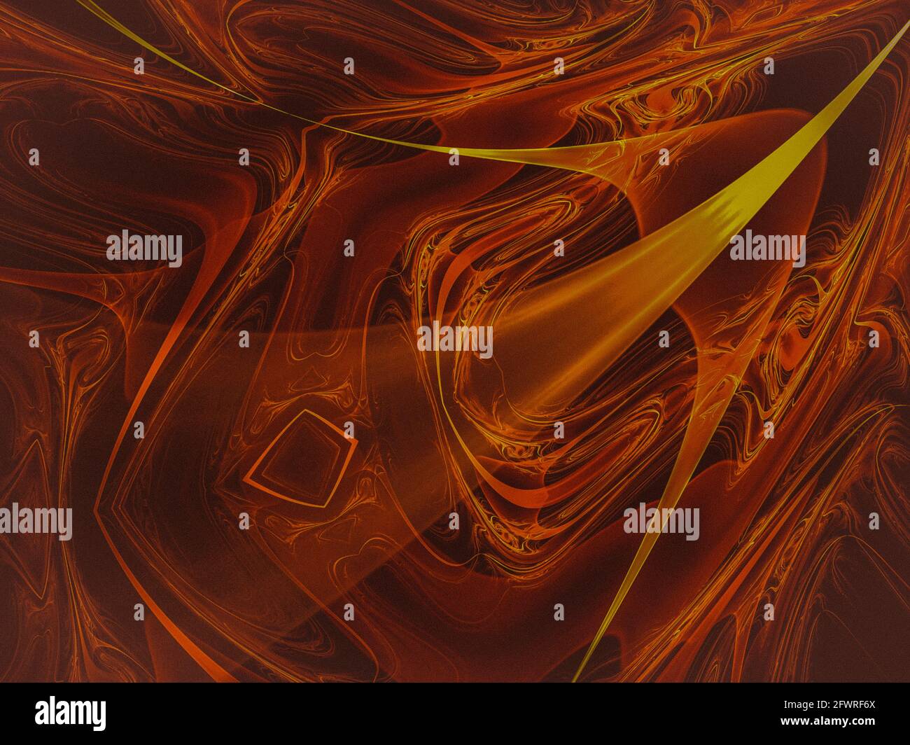 Creative background with powerful and bright abstract sun, waves and ...