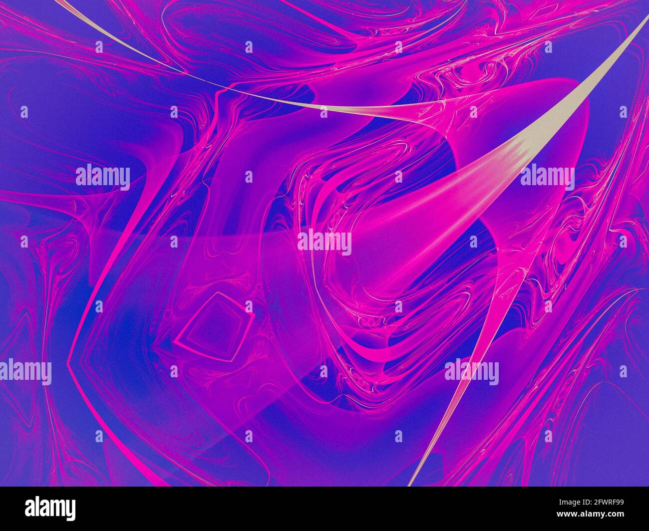 Creative background with powerful and bright abstract sun, waves and ...