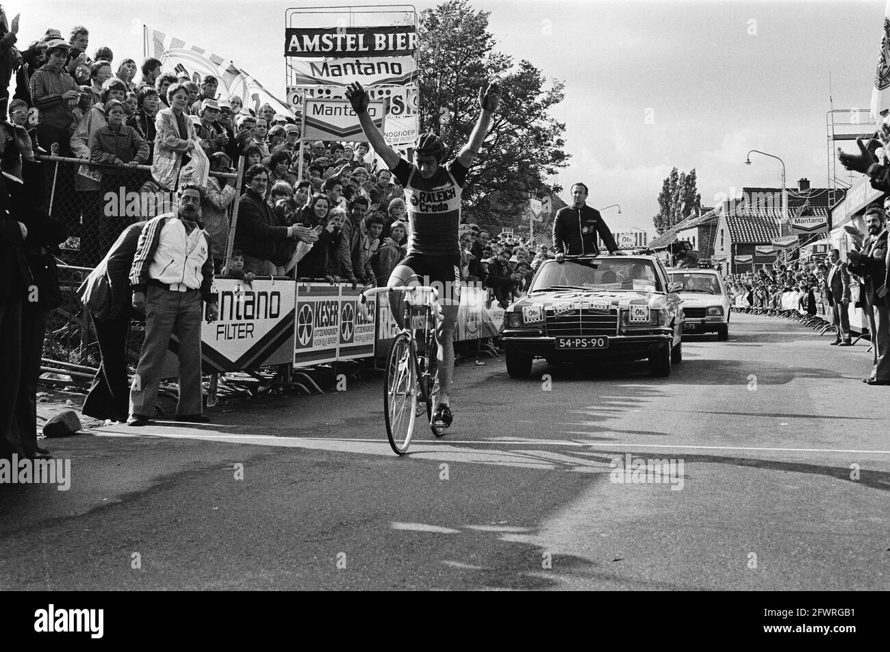 Dutch Championship Professional Road Cycling at Geulle; Johan van der ...