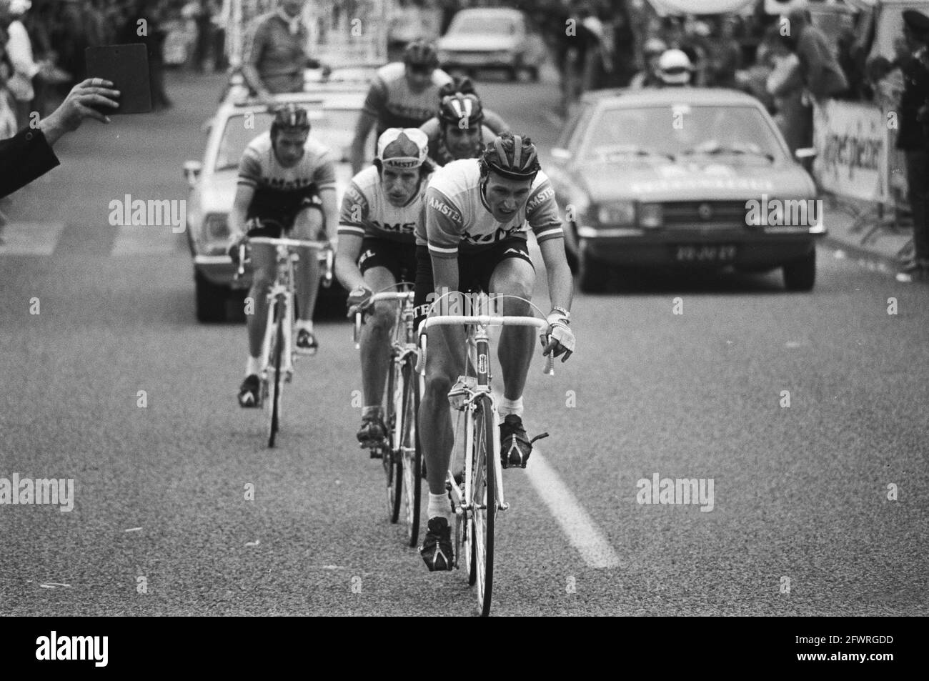 Dutch championships pro cycling Black and White Stock Photos & Images ...