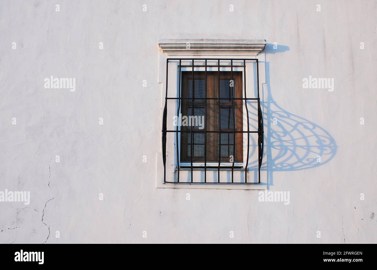 Pregnant window on white wall Stock Photo - Alamy